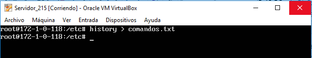Redirecciones · Comandos linux "Ubuntu server"