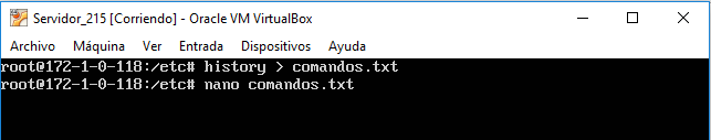 Redirecciones · Comandos linux "Ubuntu server"